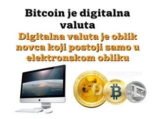 Bitcoin.Sta je to? | PDF