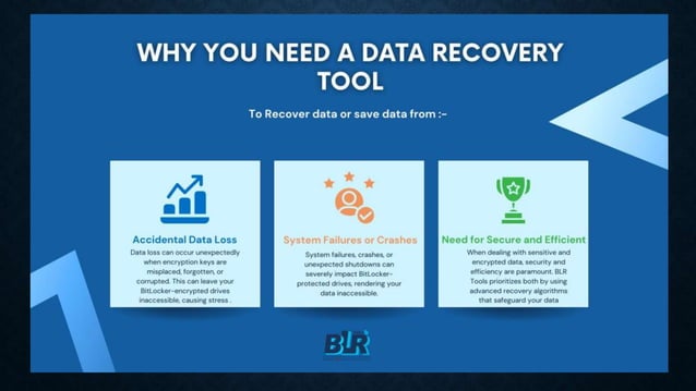 Bitlocker Data Recovery Blr Tools Data Recovery Solutions Pptx