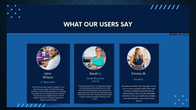 Bitlocker Data Recovery Blr Tools Data Recovery Solutions Ppt