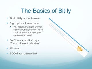 Bit.ly secrets | PPTX