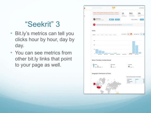 Bit.ly secrets | PPTX | Internet | Computing