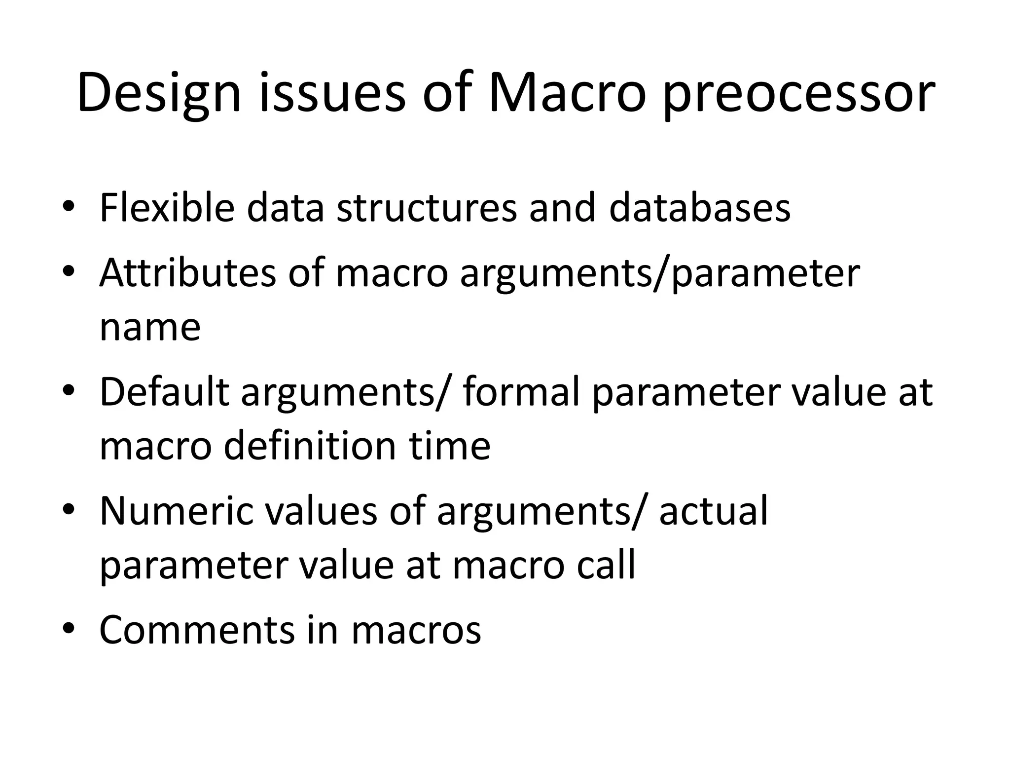 Macro assembler | PPTX