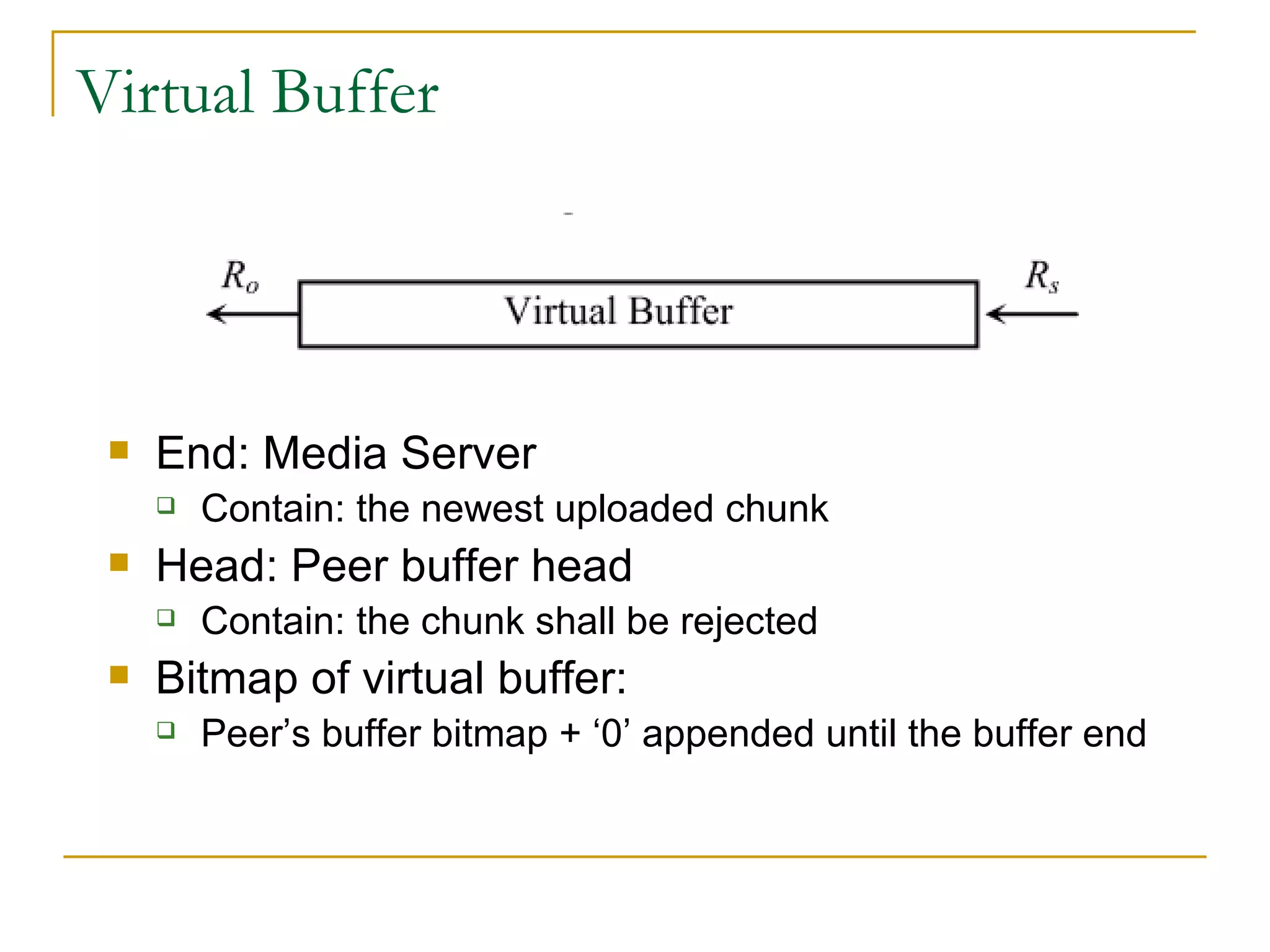 Measure and Model P2P Streaming System by Buffer Bitmap | PPT