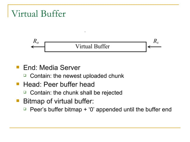 Measure And Model P2p Streaming System By Buffer Bitmap Ppt