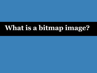 Bitmap and Vector Images: Make Sure You Know the Differences | PDF