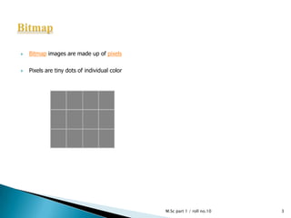 Bitmap vs vectors image | PPTX