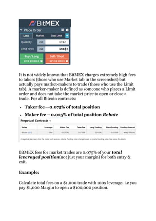 Bitmex leveraged trading hackernoon | PDF | Stocks and Bonds | Personal Investing