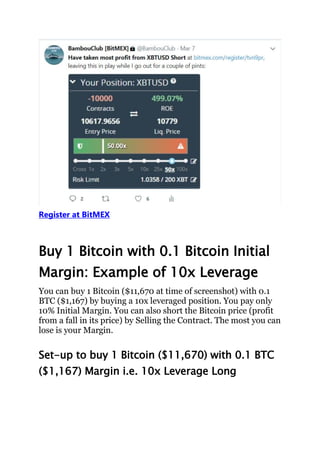 Bitmex leveraged trading hackernoon | PDF | Stocks and Bonds | Personal Investing