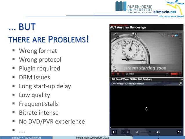 MPEG-DASH open source tools and cloud services | PPT