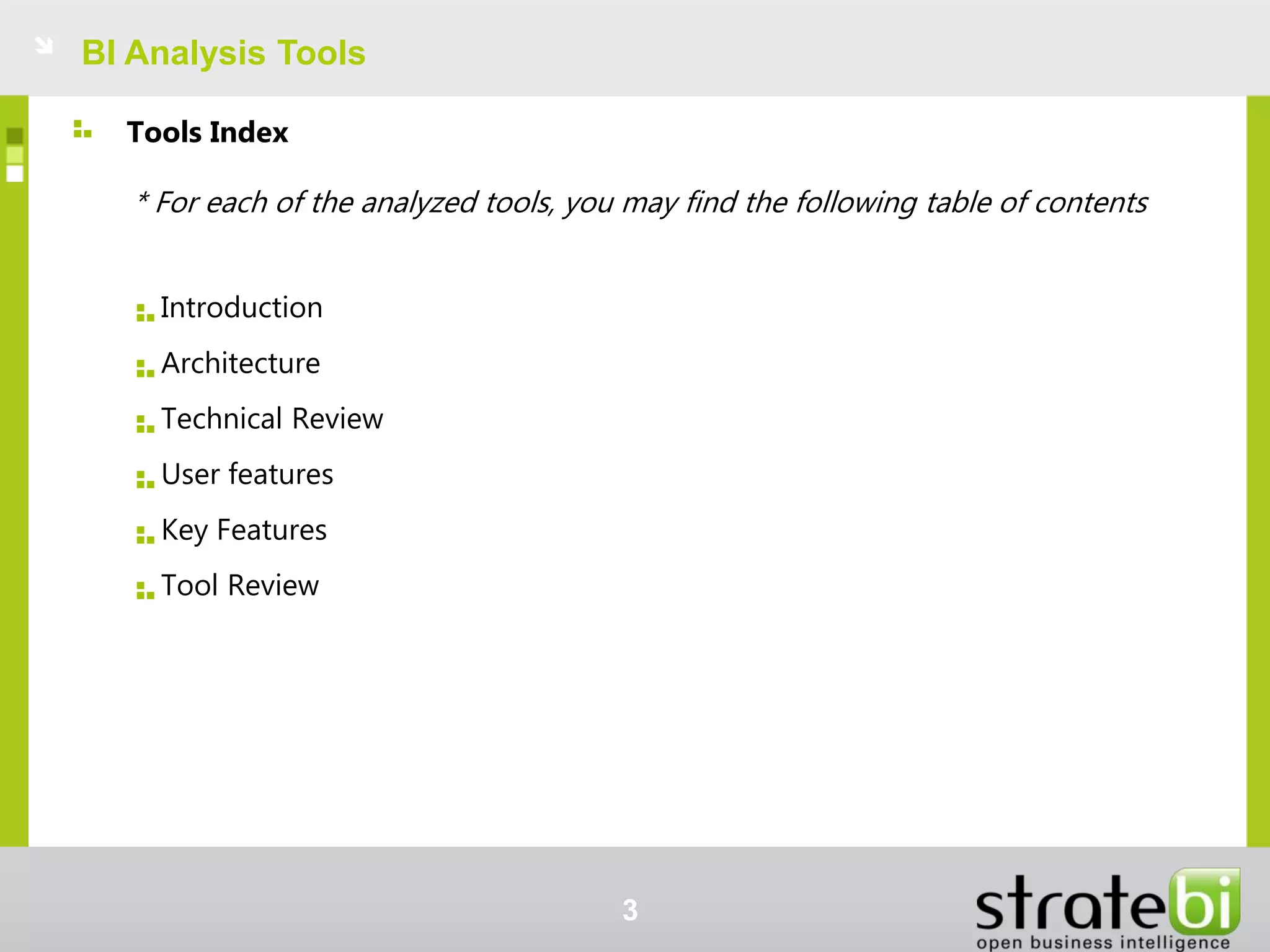Business Intelligence tools comparison | PPTX | Computer Software and ...