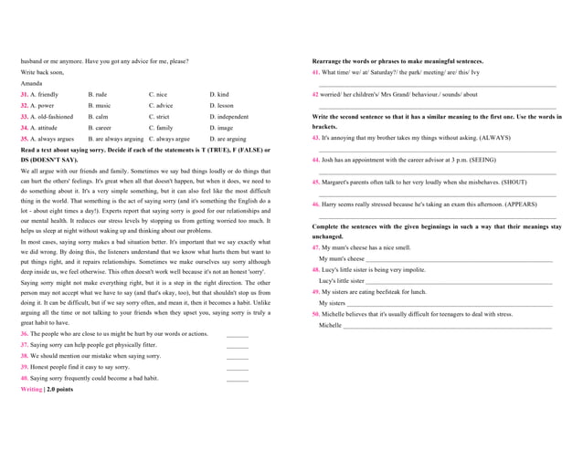 BÀI TẬP BỔ TRỢ 4 KỸ NĂNG TIẾNG ANH 11 BRIGHT (PRACTICE TEST + TERM 1 ...