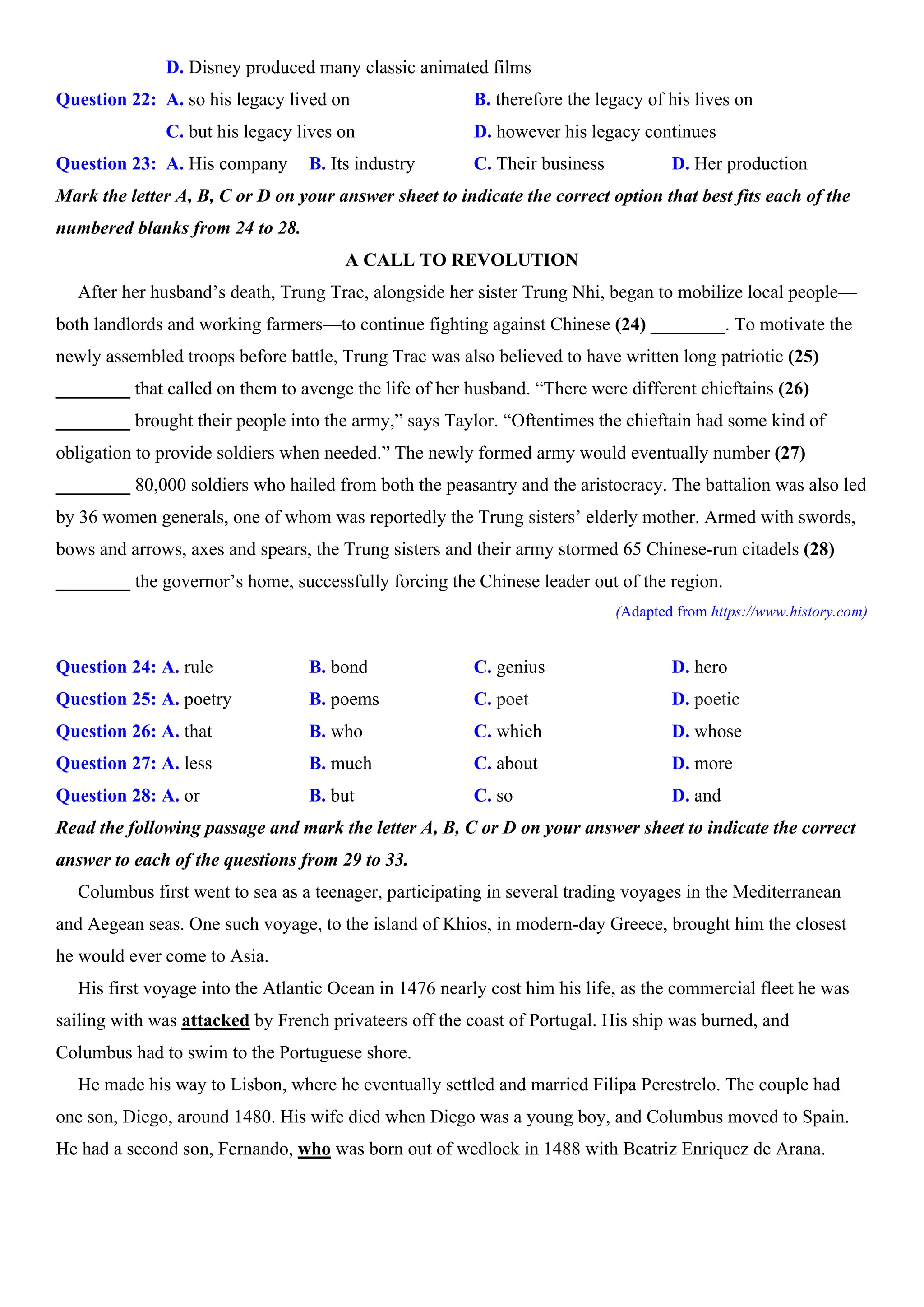 BÀI TẬP BỔ TRỢ 4 KỸ NĂNG TIẾNG ANH LỚP 12 - GLOBAL SUCCESS - FORM MỚI ...