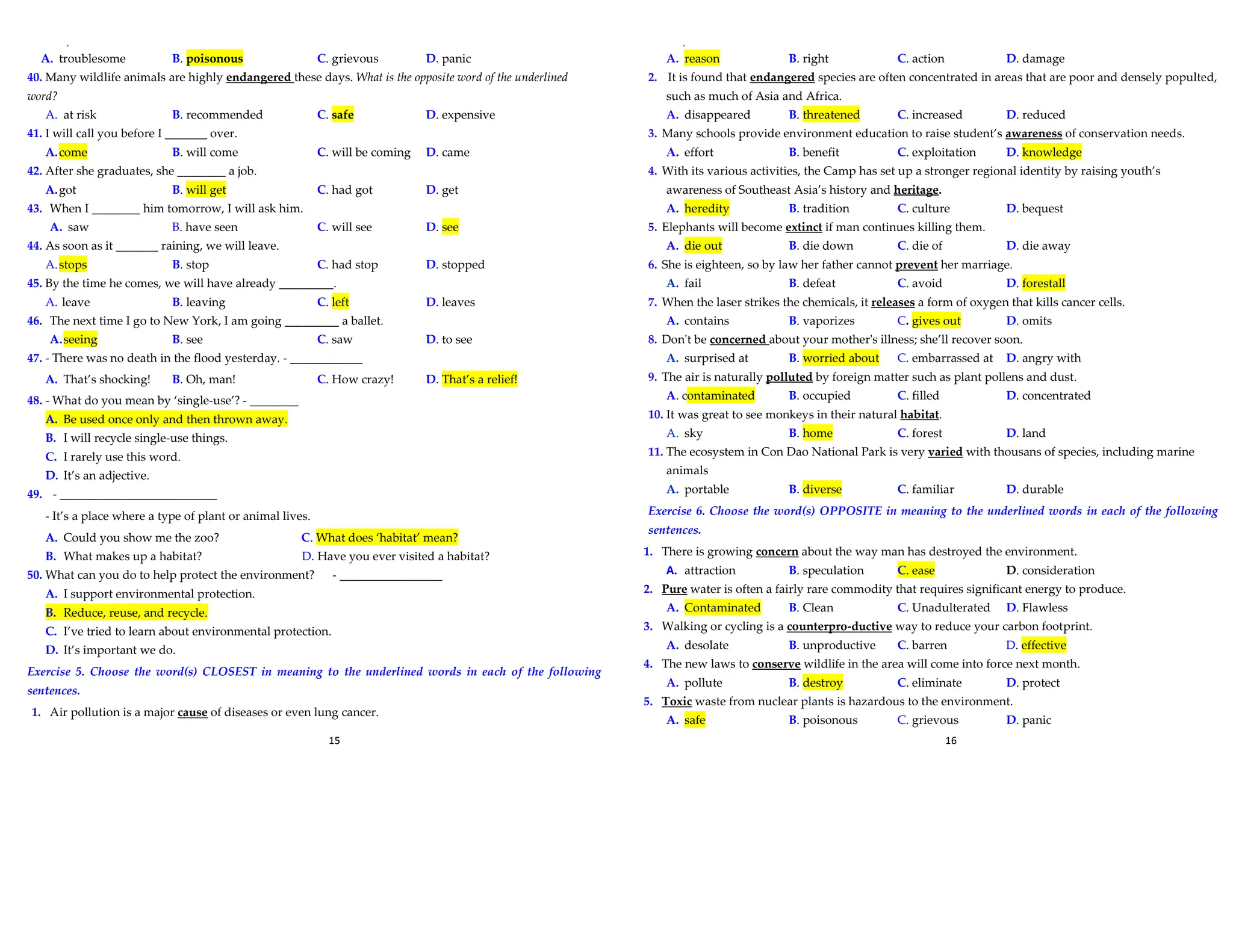 BÀI TẬP BỔ TRỢ 4 KĨ NĂNG TIẾNG ANH LỚP 8 - HK2 - GLOBAL SUCCESS - NĂM HỌC 2023-2024 - CÓ FILE ...