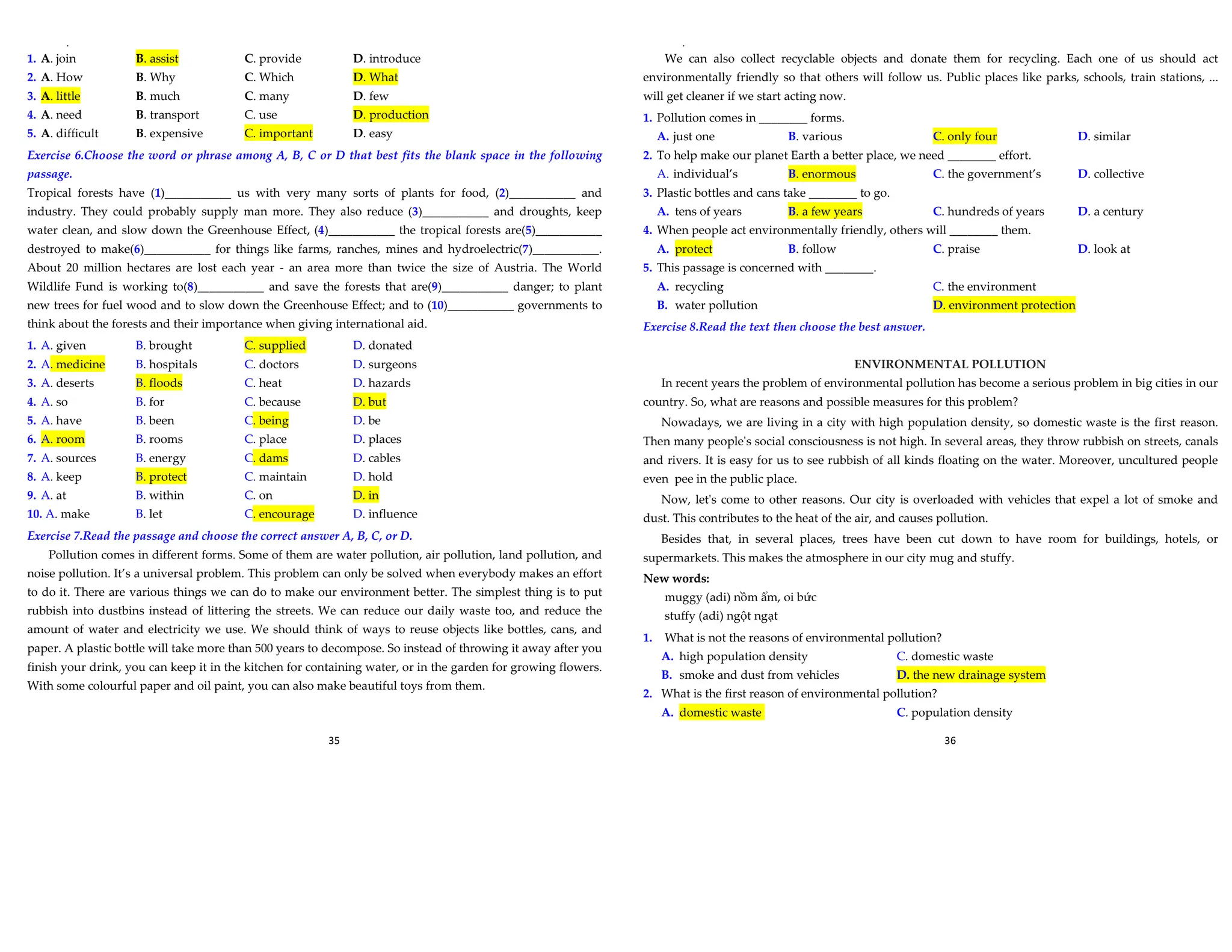 BÀI TẬP BỔ TRỢ 4 KĨ NĂNG TIẾNG ANH LỚP 8 - HK2 - GLOBAL SUCCESS - NĂM HỌC 2023-2024 - CÓ FILE ...