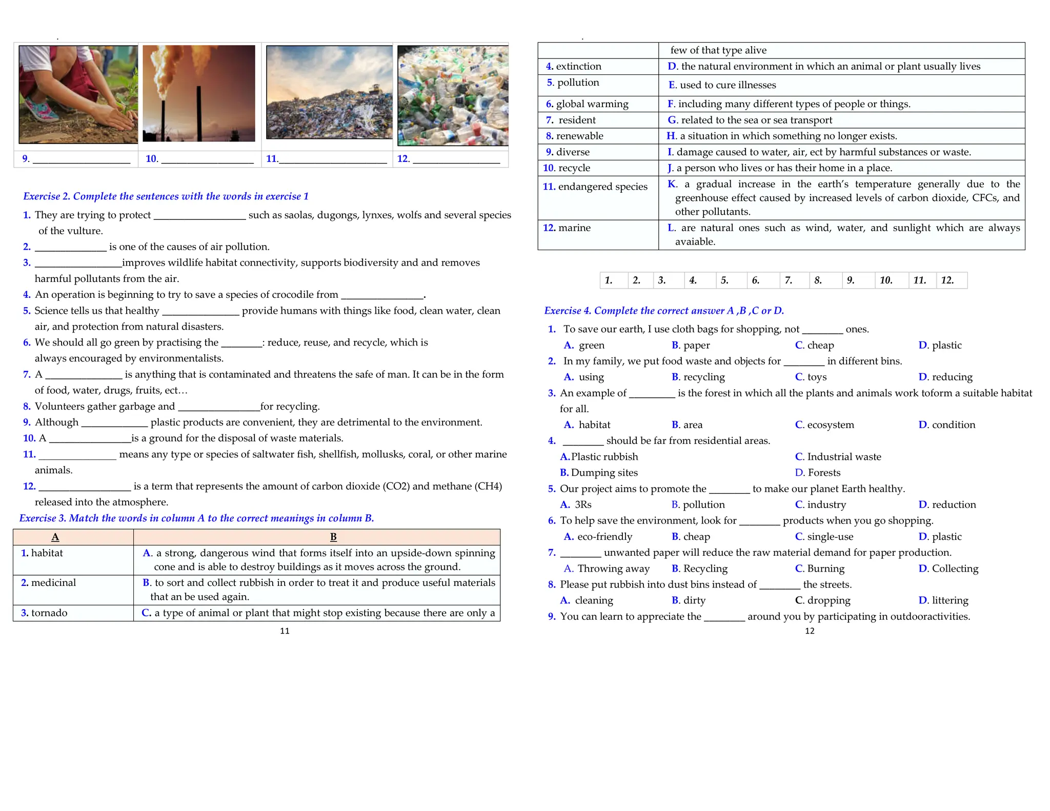 BÀI TẬP BỔ TRỢ 4 KĨ NĂNG TIẾNG ANH LỚP 8 - HK2 - GLOBAL SUCCESS - NĂM HỌC 2023-2024 - CÓ FILE ...