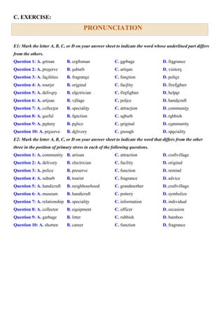 BÀI TẬP BỔ TRỢ 4 KỸ NĂNG TIẾNG ANH LỚP 9 - GLOBAL SUCCESS - FORM MỚI ...