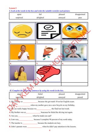 BÀI TẬP BỔ TRỢ THEO LESSON TIẾNG ANH - I-LEARN SMART WORLD 7 - CẢ NĂM ...