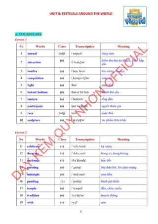 BÀI TẬP BỔ TRỢ THEO LESSON TIẾNG ANH - I-LEARN SMART WORLD 7 - CẢ NĂM - CÓ ĐÁP ÁN (ST & TỔNG HỢP ...