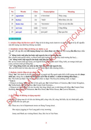 BÀI TẬP BỔ TRỢ THEO LESSON TIẾNG ANH - I-LEARN SMART WORLD 7 - CẢ NĂM - CÓ ĐÁP ÁN (ST & TỔNG HỢP ...