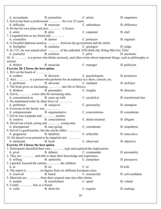 BÀI TẬP BỔ TRỢ THEO ĐƠN VỊ BÀI HỌC ﻿TIẾNG ANH FRIENDS GLOBAL 12 - HK2 (BỘ BÀI TẬP TRẮC NGHIỆM TỪ ...