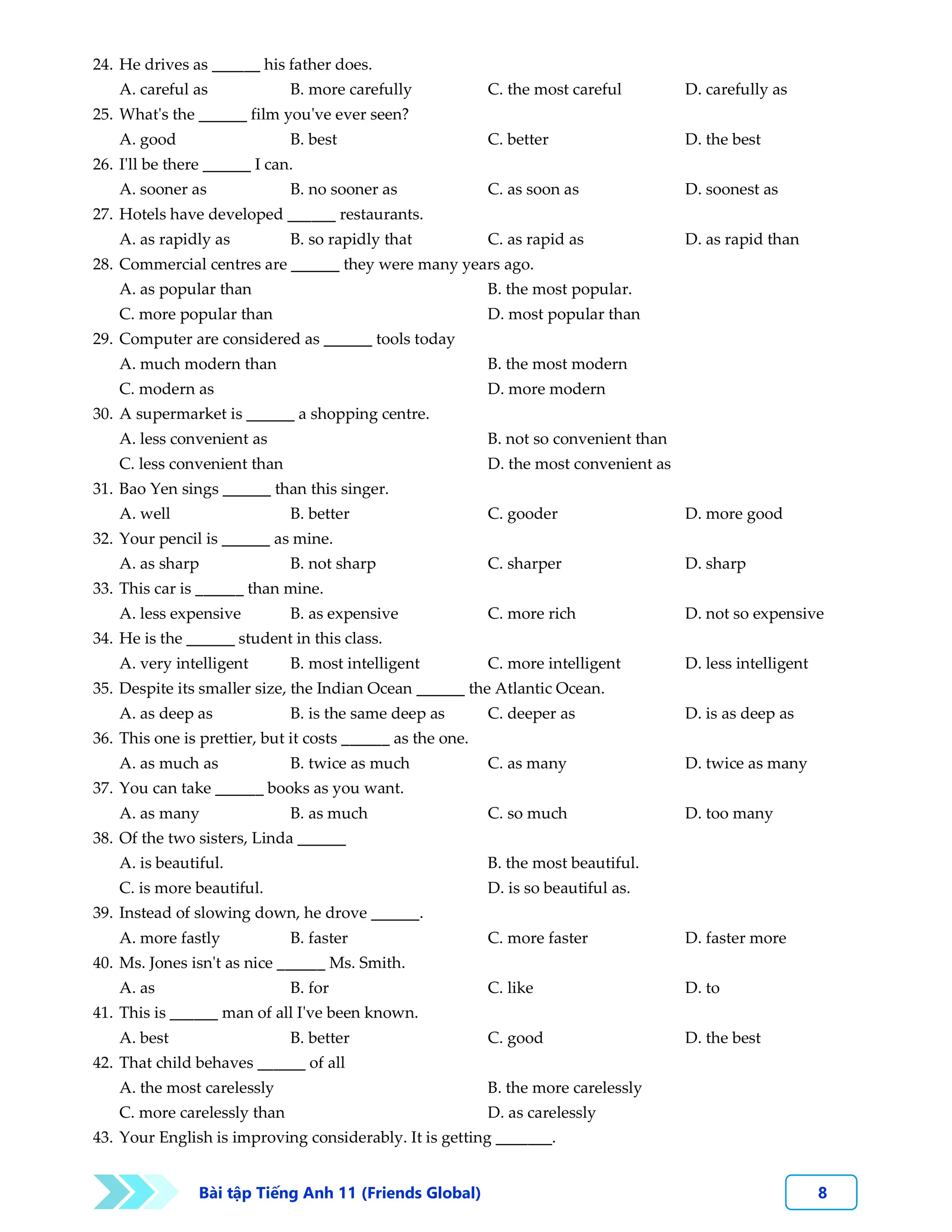 BÀI TẬP BỔ TRỢ TIẾNG ANH 11 THEO ĐƠN VỊ BÀI HỌC - CẢ NĂM - CÓ FILE NGHE ...
