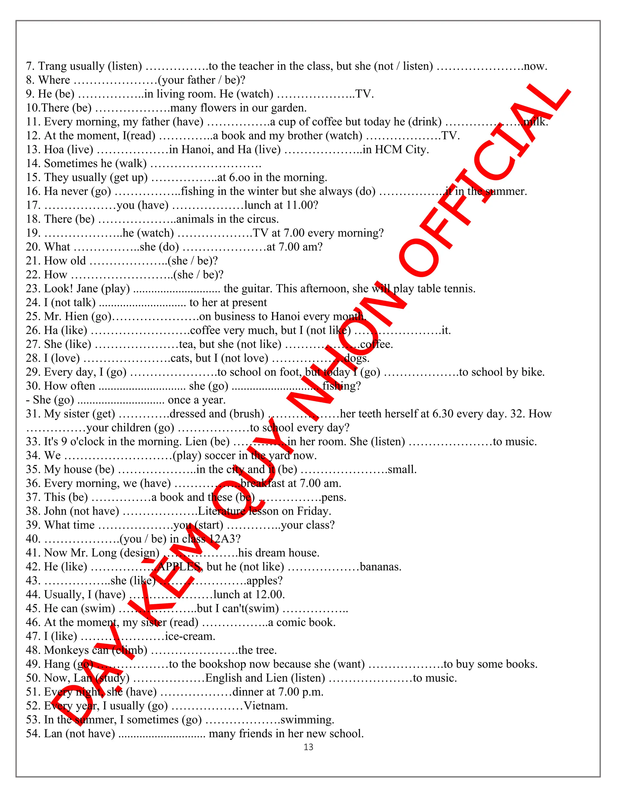 BÀI TẬP BỔ TRỢ TIẾNG ANH 11 THEO ĐƠN VỊ BÀI HỌC CÓ PRACTICE TEST ...