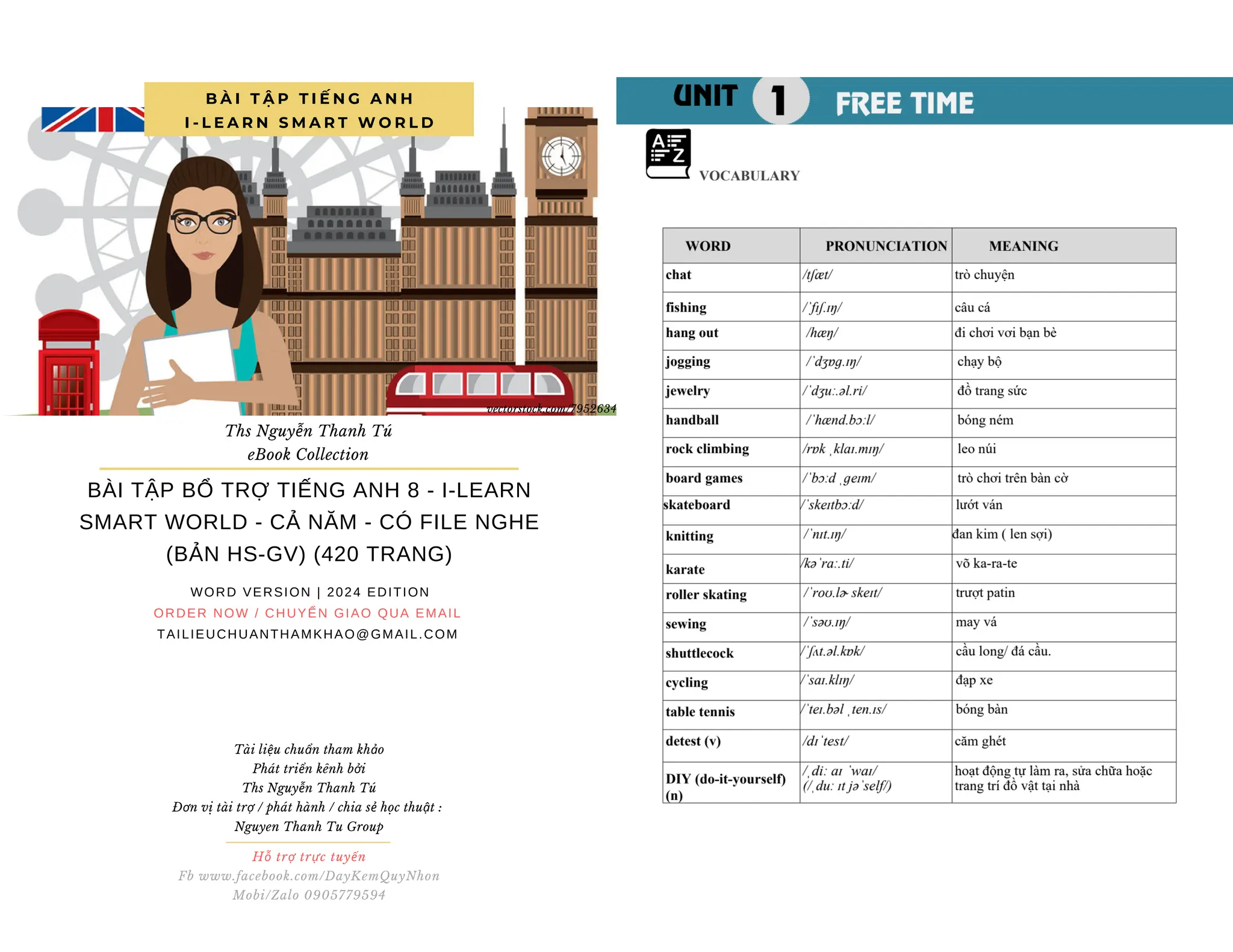 BÀI TẬP BỔ TRỢ TIẾNG ANH 8 - I-LEARN SMART WORLD - CẢ NĂM - CÓ FILE NGHE (BẢN HS-GV) (420 TRANG).pdf