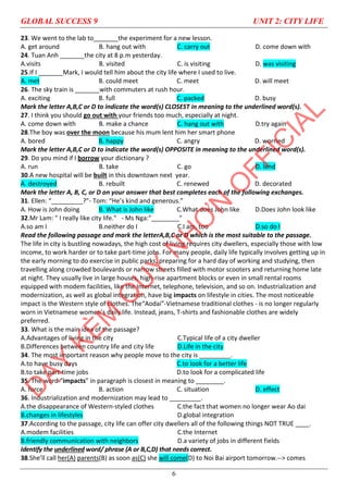BÀI TẬP BỔ TRỢ TIẾNG ANH 9 THEO ĐƠN VỊ BÀI HỌC - GLOBAL SUCCESS - ﻿CẢ ...