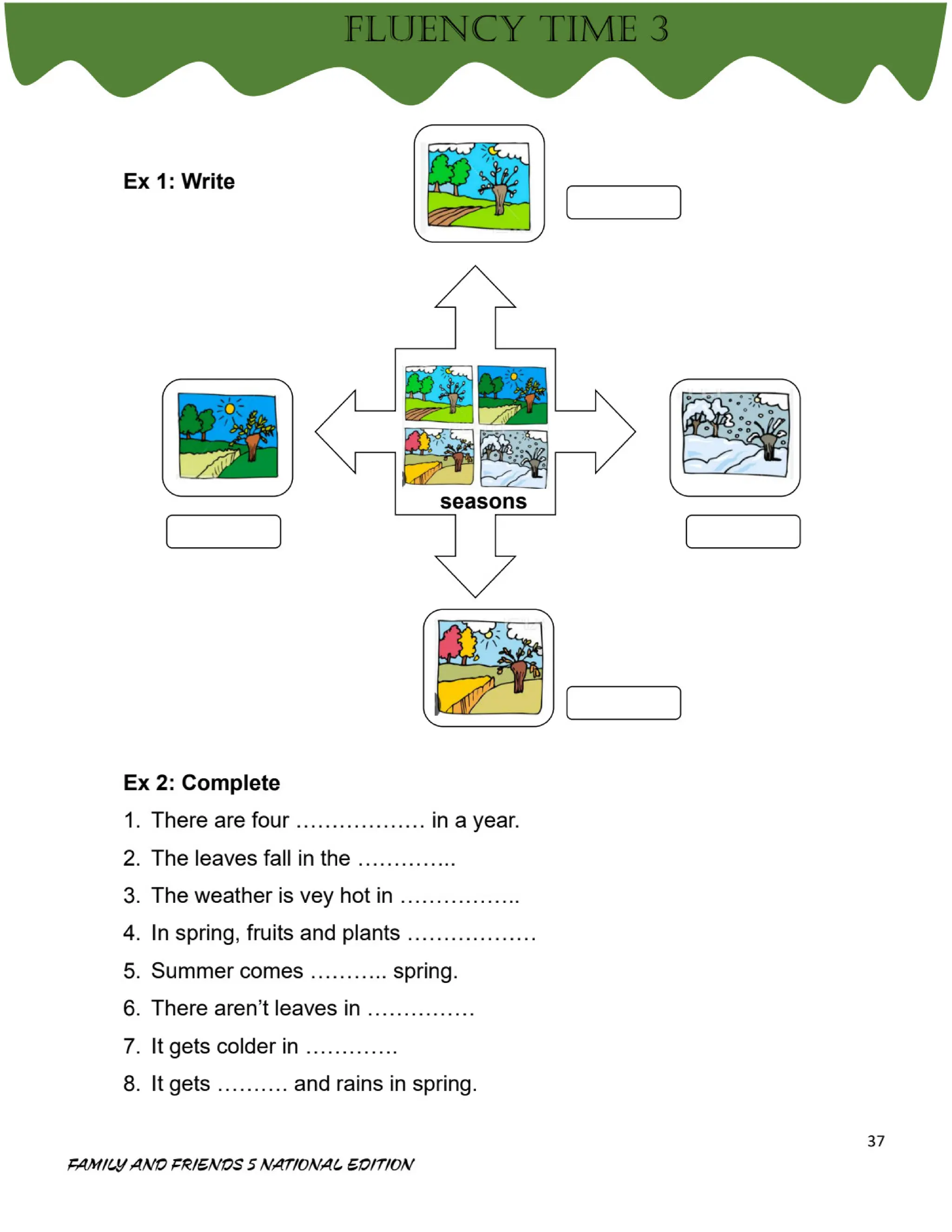 BÀI TẬP BỔ TRỢ ﻿TIẾNG ANH FAMILY AND FRIENDS 5 NATIONAL EDITION - HK2 (CÓ FILE NGHE VÀ VỞ LUYỆN ...