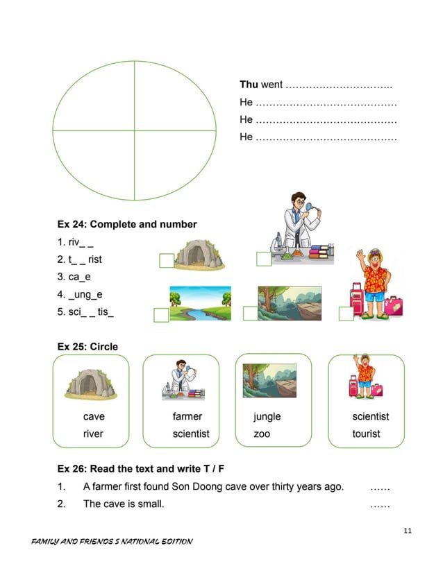 BÀI TẬP BỔ TRỢ ﻿TIẾNG ANH FAMILY AND FRIENDS 5 NATIONAL EDITION - HK2 (CÓ FILE NGHE VÀ VỞ LUYỆN ...