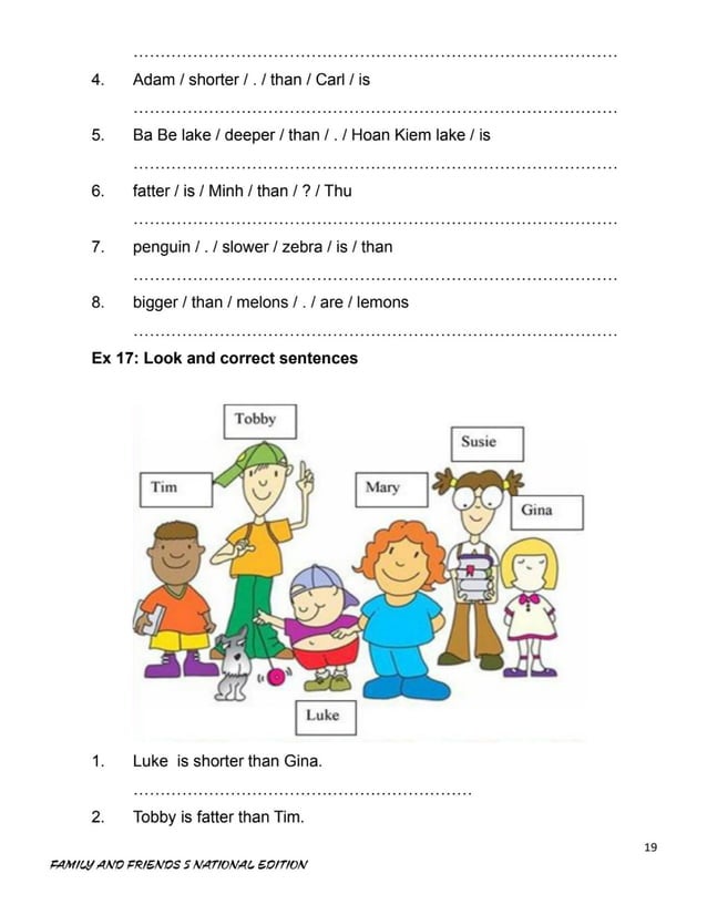 BÀI TẬP BỔ TRỢ ﻿TIẾNG ANH FAMILY AND FRIENDS 5 NATIONAL EDITION - HK2 (CÓ FILE NGHE VÀ VỞ LUYỆN ...