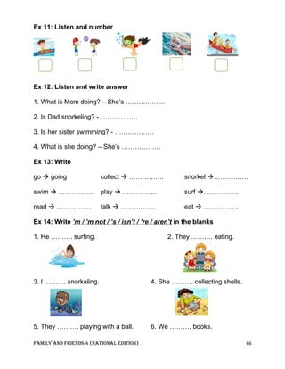BÀI TẬP BỔ TRỢ ﻿TIẾNG ANH FAMILY AND FRIENDS NATIONAL EDITION - LỚP 4 ...