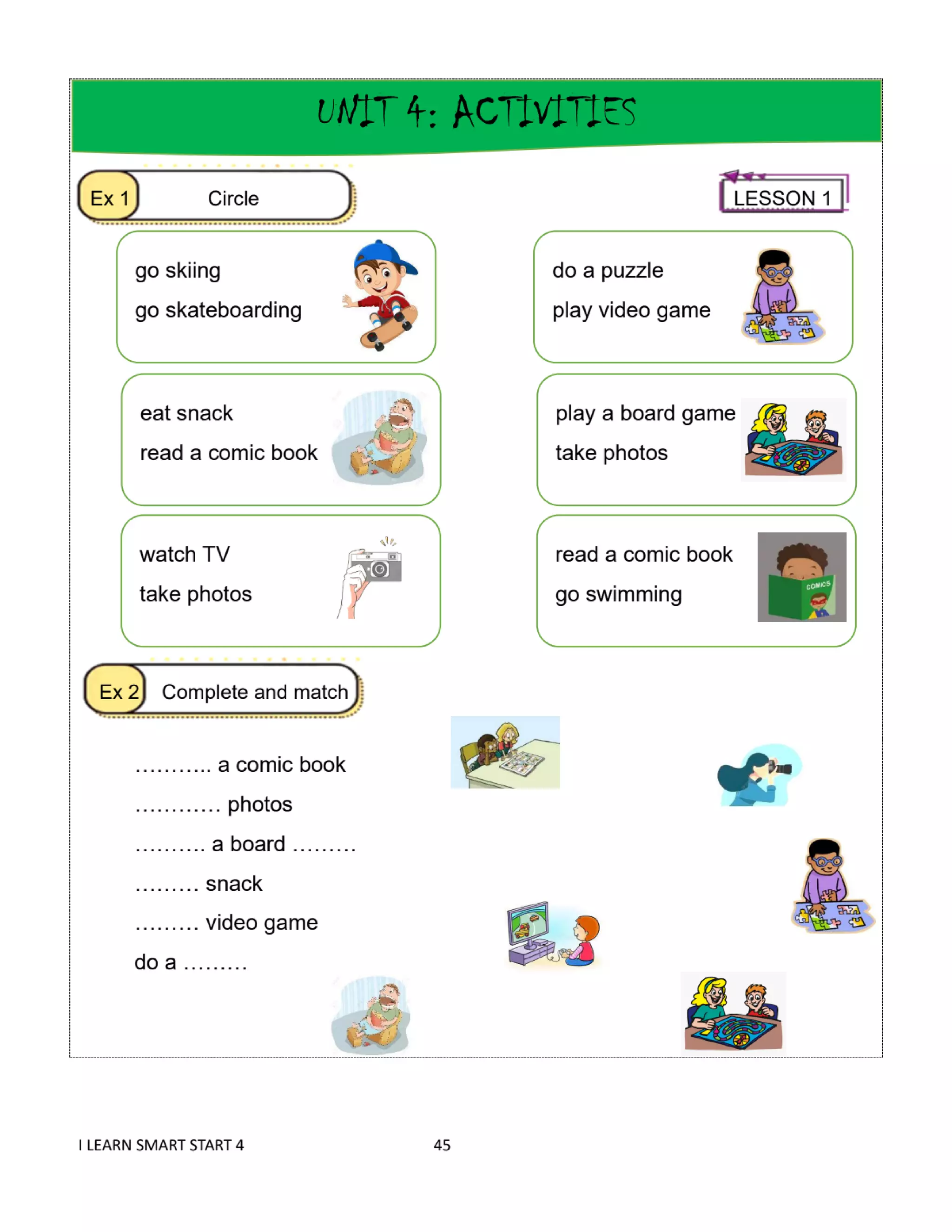 BÀI TẬP BỔ TRỢ ﻿TIẾNG ANH I-LEARN SMART WORLD 4 - CẢ NĂM (CÓ FILE NGHE + ĐÁP ÁN BÀI NGHE + TẬP ...