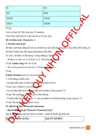 BÀI TẬP BỔ TRỢ TIẾNG ANH LỚP 6 - CẢ NĂM - FRIENDS PLUS - NĂM HỌC 2023-2024 - CÓ FILE NGHE - HK1 ...