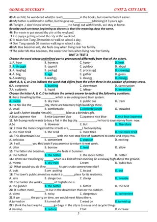 BÀI TẬP BỔ TRỢ TIẾNG ANH LỚP 9 CẢ NĂM - GLOBAL SUCCESS - NĂM HỌC 2024 ...