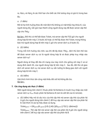 Bài tập kerberos | DOCX
