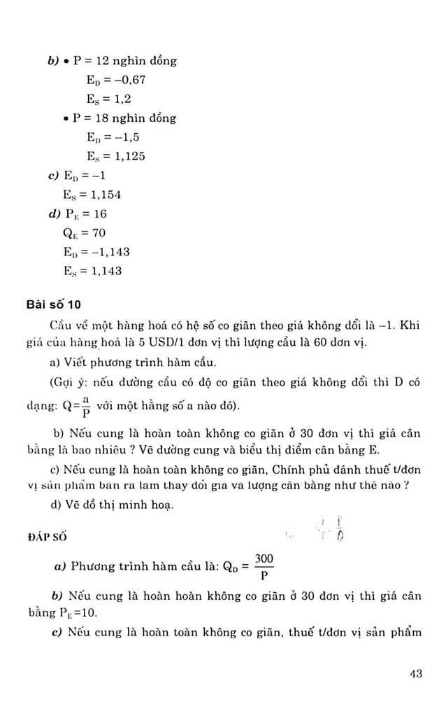 sách các Bài tập kinh tế vi mô chọn lọc. | PDF