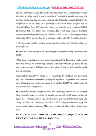 Bài tập lớn kiểm toán căn bản Công ty cổ phần vận tải biển vinaship.docx