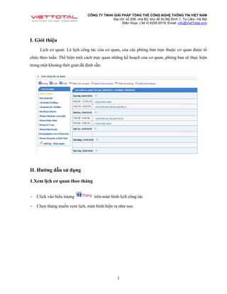 Bài tập lên lịch cơ quan tổ chức | PDF