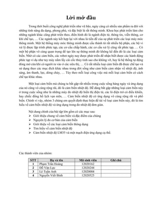 [BTL] Cảm biến nhiệt độ | PDF