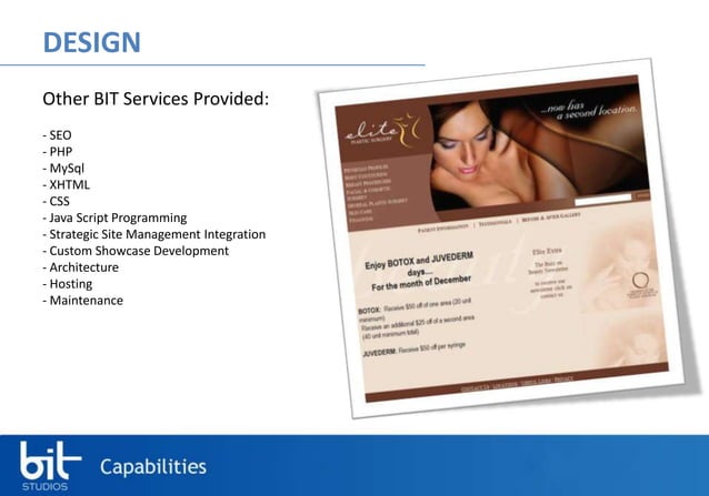 BIT Studios Capabilities Presentation | PPT