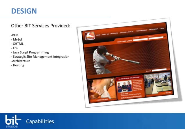 BIT Studios Capabilities Presentation | PPT