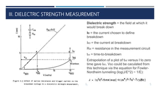 Breakdown Voltage of Silicon Dioxide | PPTX