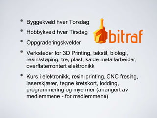 Bitraf Arduino Workshop | PPT