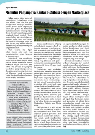 BITRANET edisi 4, Tema Digitalisasi Pemasaran Produk Pertanian | PDF