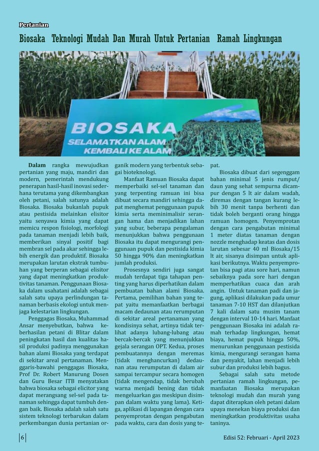 BITRANET edisi 52 dengan Tema "sehat dengan pengobatan tradisional" | PDF