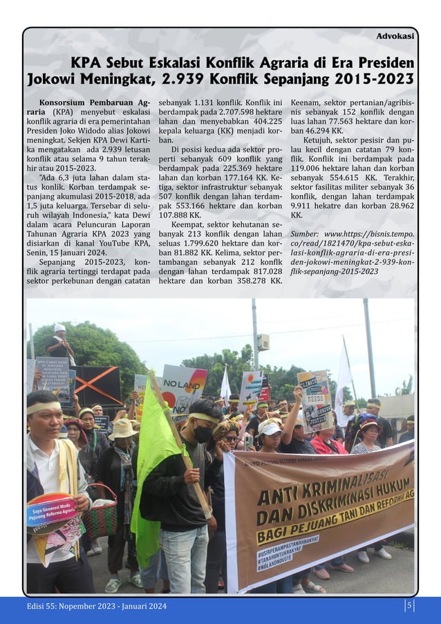 BITRANET edisi 55. Adaptasi Pertanian Organik dengan Perubahan Iklim | PDF