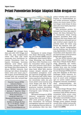 BITRANET edisi 57, Sekolah Lapang Iklim | PDF