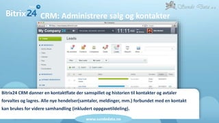 Bitrix24 beta presentation-no | PPT