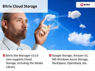 Bitrix Site Manager v11.0 Presentation | PPT